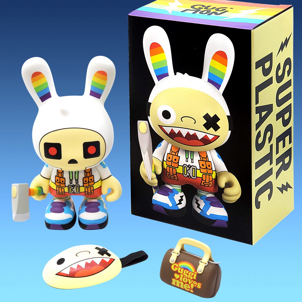Superplastic Guggimon Rainbow - Pointeast